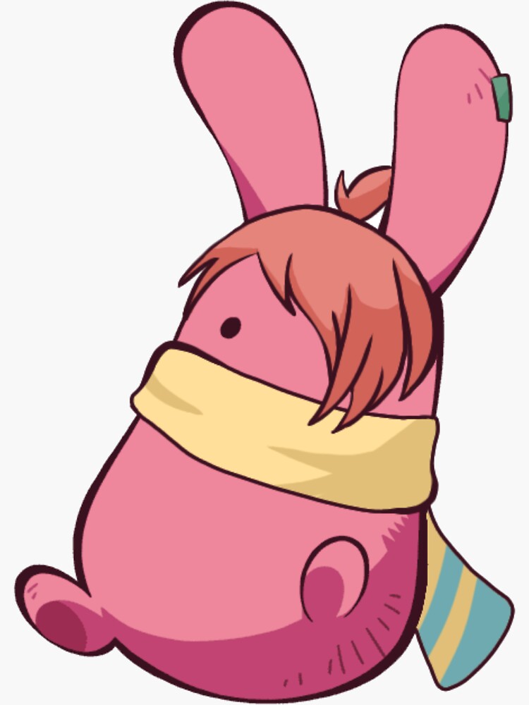 "Mokke Mitsuba" Sticker for Sale by SIMaddie | Redbubble