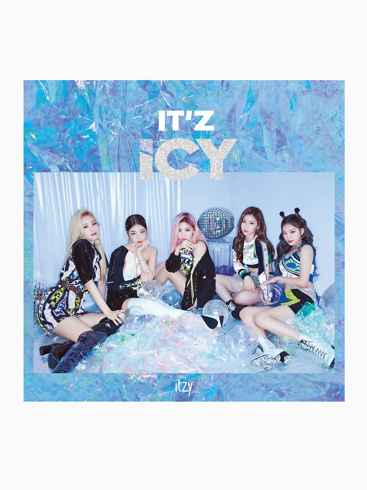"ITZY IT'z ICY" T-Shirt von angiecat-art | Redbubble
