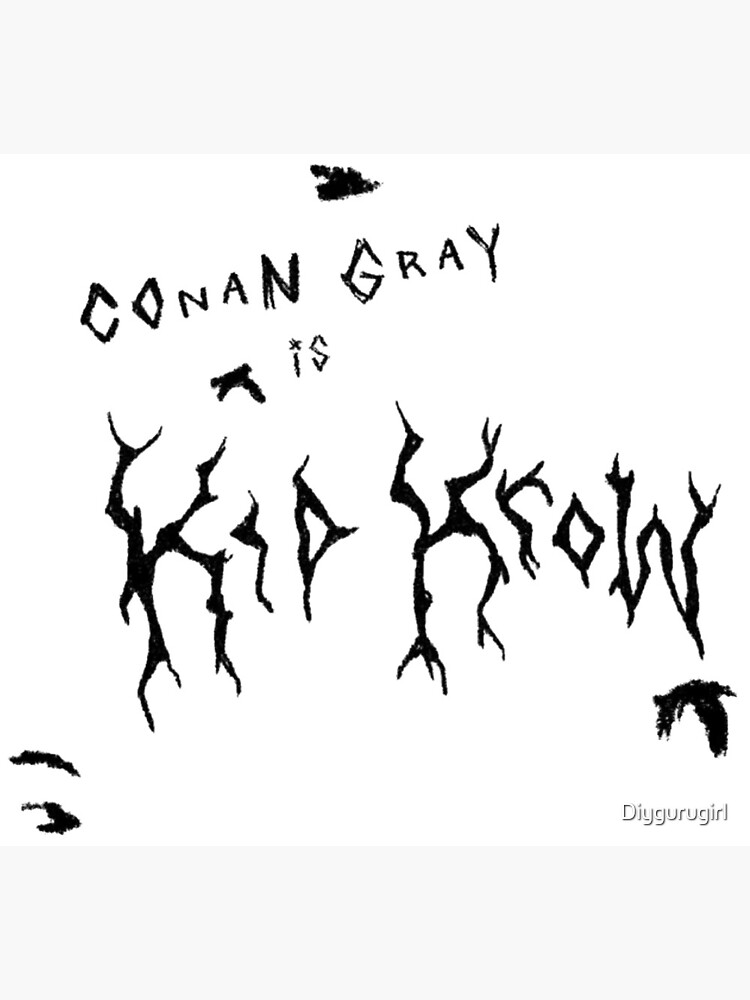 "conan gray kid krow" Art Print by Diygurugirl | Redbubble