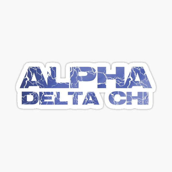 "Alpha Delta Chi" Sticker for Sale by AllisonSandoz | Redbubble