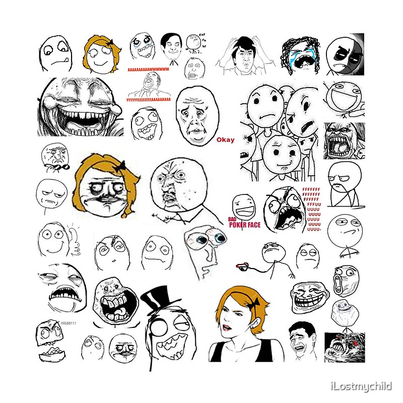 "Meme Collage" by iLostmychild | Redbubble