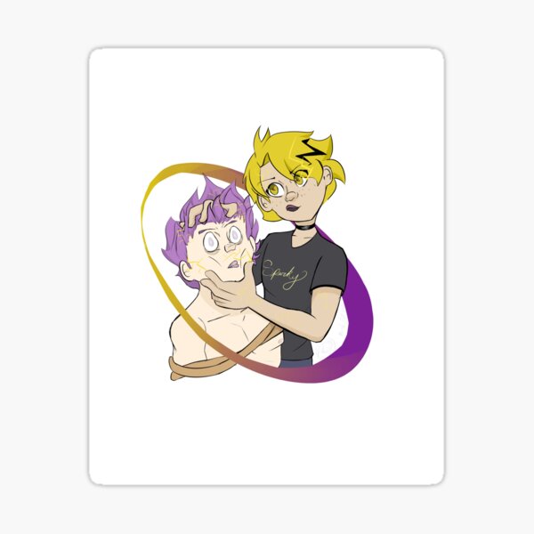 "KamiShin my hero academia" Sticker for Sale by Klance99 | Redbubble