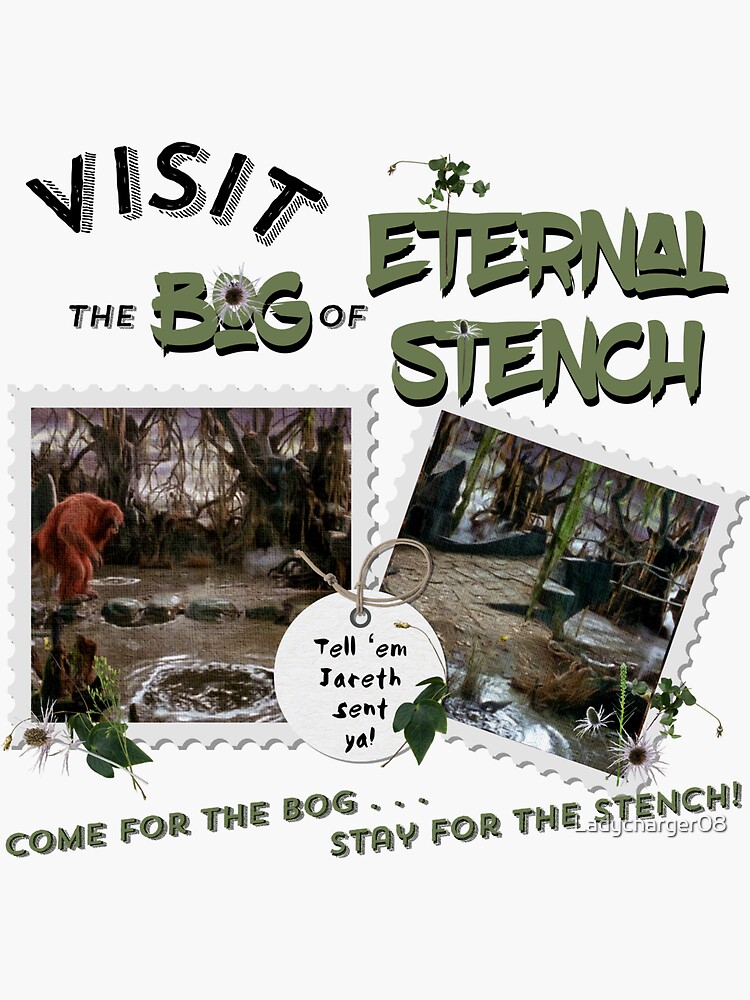 "The Bog of Eternal Stench " Sticker for Sale by Ladycharger08 | Redbubble