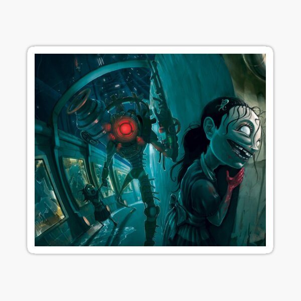 "bioshock" Sticker for Sale by bricechaupre | Redbubble