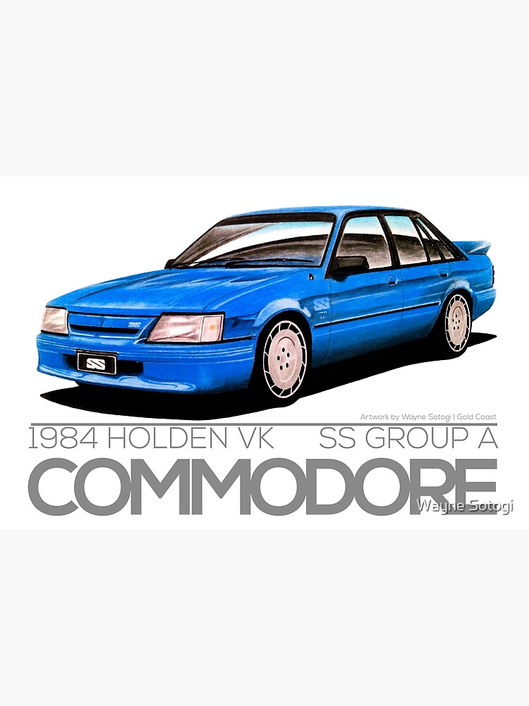 "1984 VK Holden Commodore SS Group A 'Enthusiasts Series'" Poster by ...