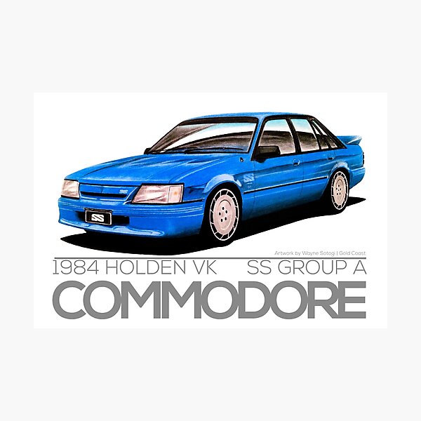 "1984 VK Holden Commodore SS Group A 'Enthusiasts Series'" Photographic ...