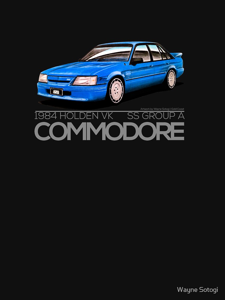 "1984 VK Holden Commodore SS Group A 'Enthusiasts Series'" T-shirt by ...