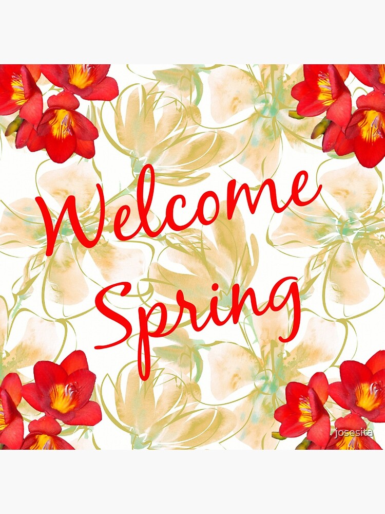 "Welcome Spring - Bienvenida la Primavera" Photographic Print by ...