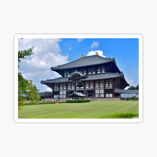 "Japanese temple" Sticker by Djydjo | Redbubble