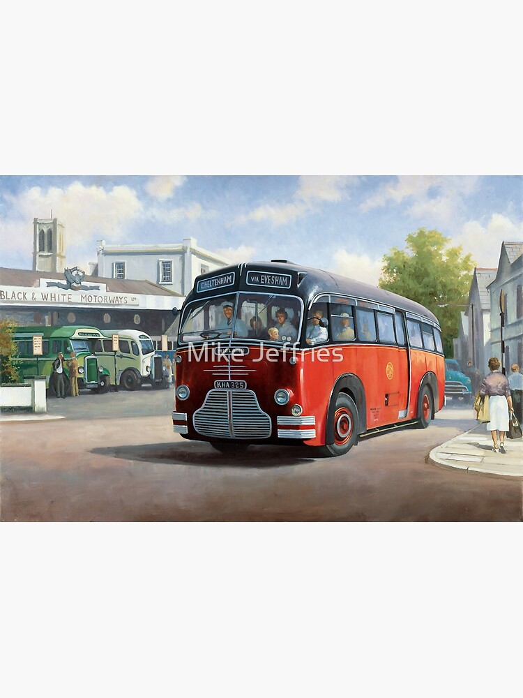 "Midland Red C1 coach." Poster for Sale by artistjeffries | Redbubble