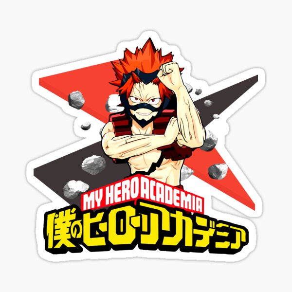 "My Hero Academia - Eijiro Kirishima" Sticker for Sale by shukomei ...