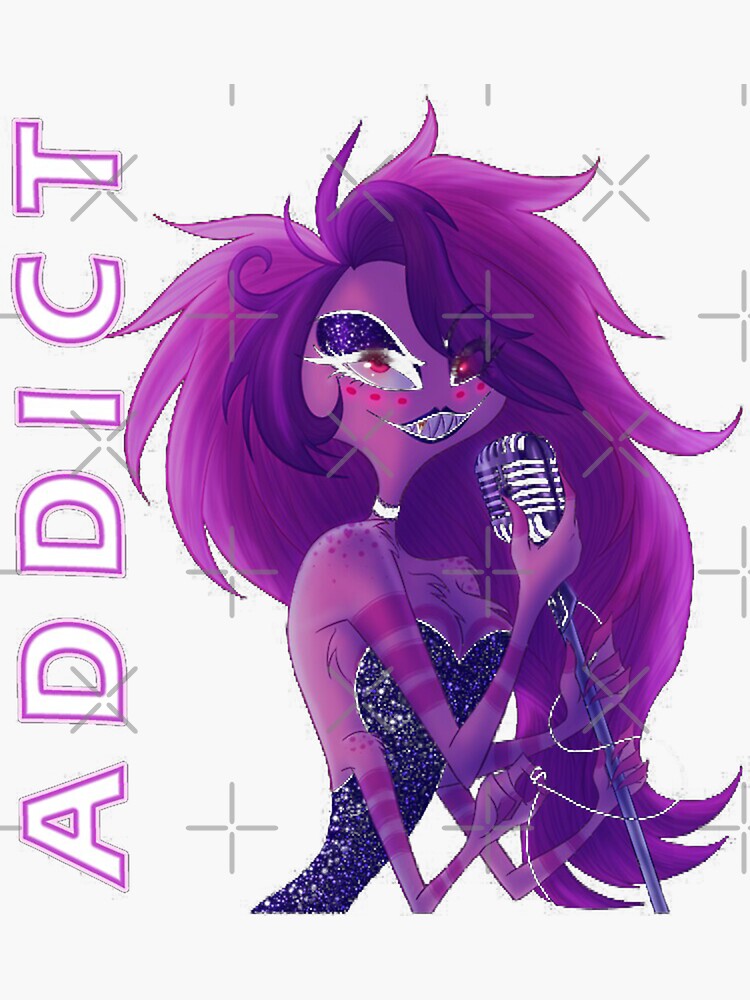 "Angel Dust Addict " Sticker by janelcampbell | Redbubble