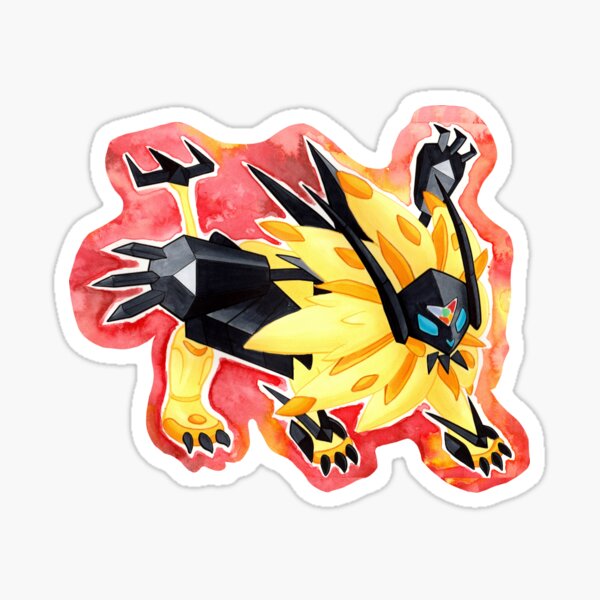 "Alien Lion" Sticker by ScribbleFixArt | Redbubble