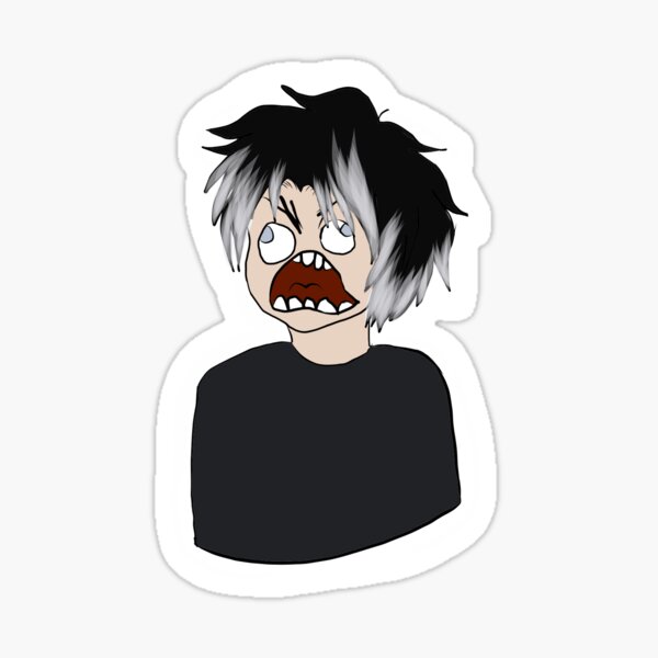 "Angry tam " Sticker for Sale by Fitzwrong | Redbubble