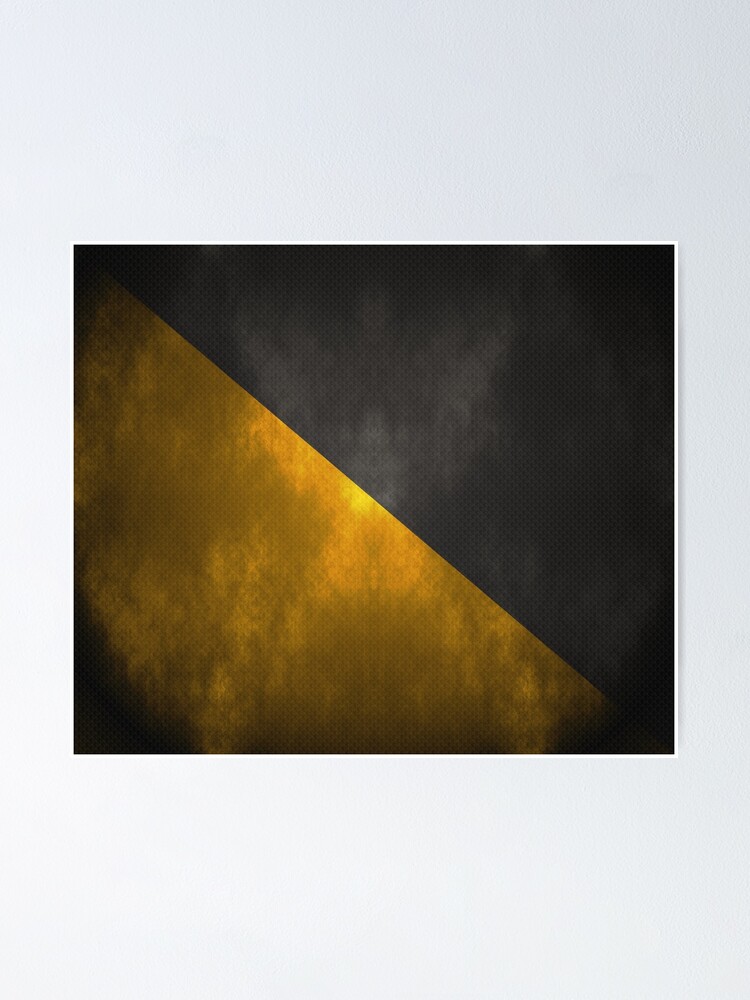 "Anarcho-Capitalism Flag - Lit and Textured" Poster for Sale by ...