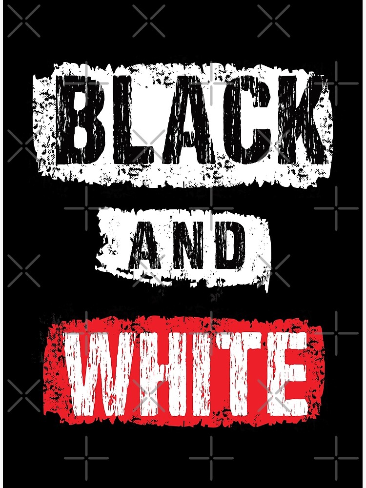 Black And White Poster For Sale By Tambustore Redbubble