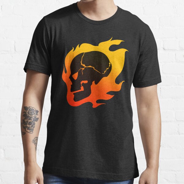 "Persona 4 - Kanji Flaming Skull" T-shirt for Sale by JayMart ...