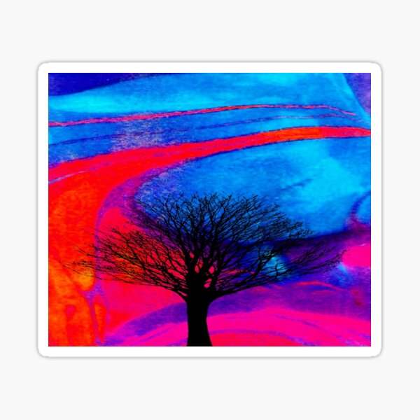 "Tempest Lights" Sticker by LenStanleyYesh | Redbubble