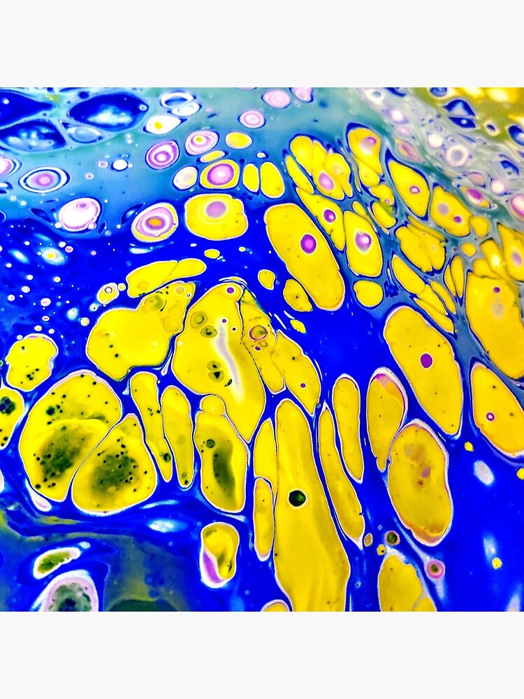 "Ocean Fire" Poster by PairThatPaints | Redbubble