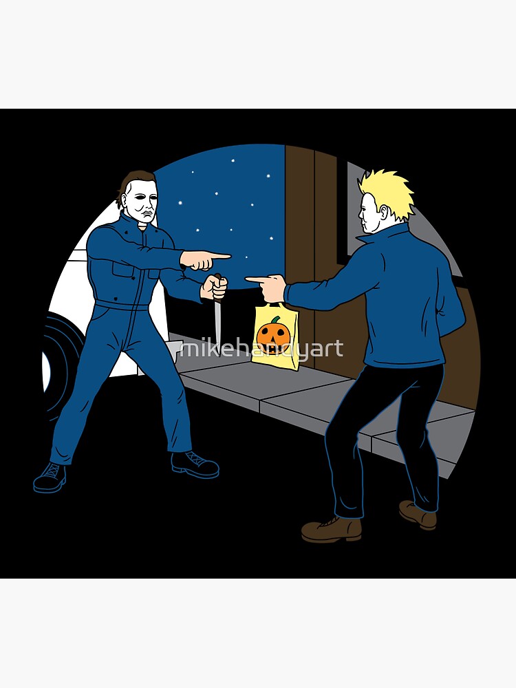 "Hallomeme" Sticker by mikehandyart | Redbubble