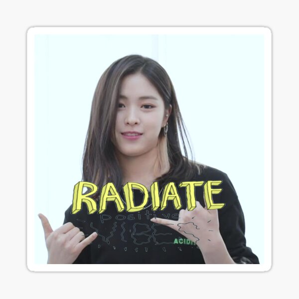 "Itzy Ryujin " Sticker by ecenteno31 | Redbubble