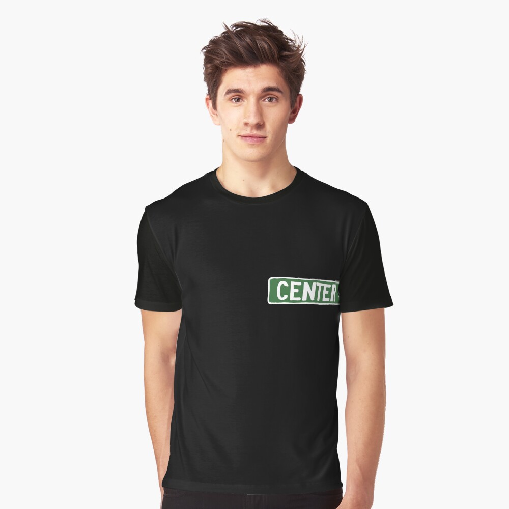 "Center street sign " Sticker for Sale by emmahodges | Redbubble