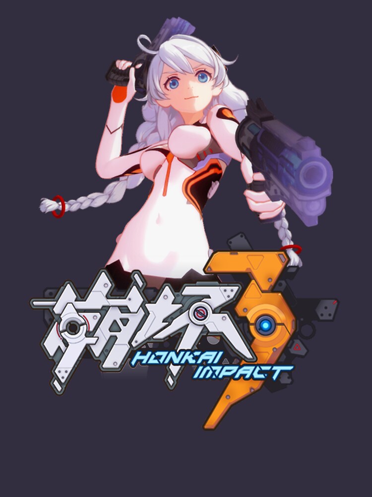 "HONKAI IMPACT " T-shirt for Sale by TETSUYA-CORP | Redbubble | honkai ...