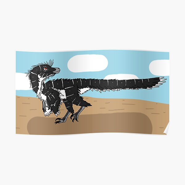 "Dune the Velociraptor" Poster for Sale by Epicness1000 | Redbubble