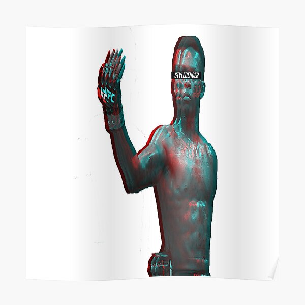 "Israel Adesanya UFC Stylebender" Poster by Planetary-grfx | Redbubble