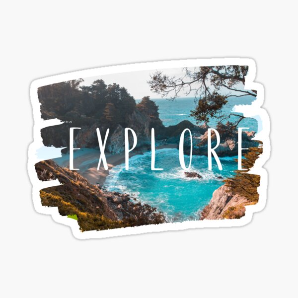 "Explore" Sticker for Sale by bfast9159 | Redbubble