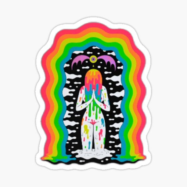 "Trippy Art" Sticker by bfast9159 | Redbubble