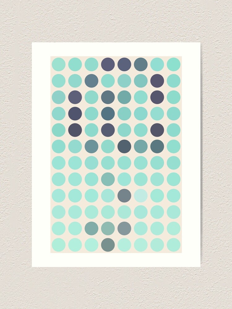 "Cool Dots" Art Print for Sale by Monicakay | Redbubble