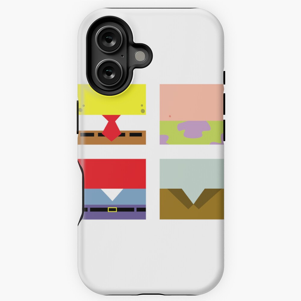 "Minimal Spongebob" Sticker for Sale by oneskillwonder | Redbubble