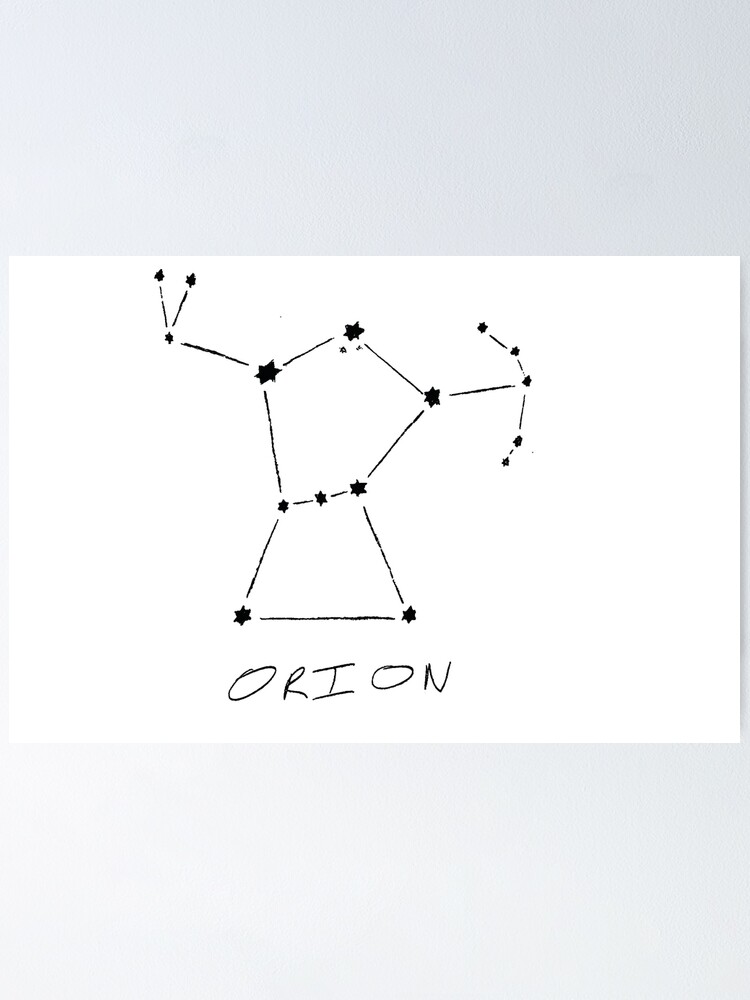 "Orion" Poster by psketch | Redbubble