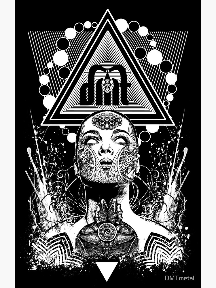 "DMT Goddess" Sticker for Sale by DMTmetal | Redbubble