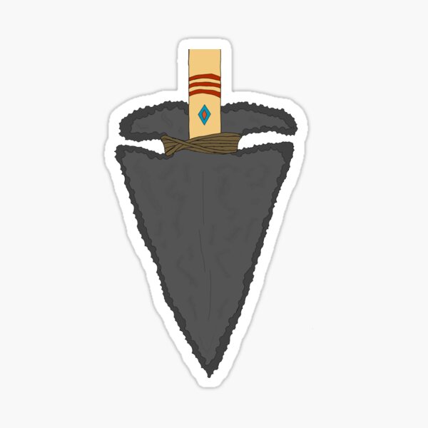 "Arrowhead" Sticker by remmer6734 | Redbubble