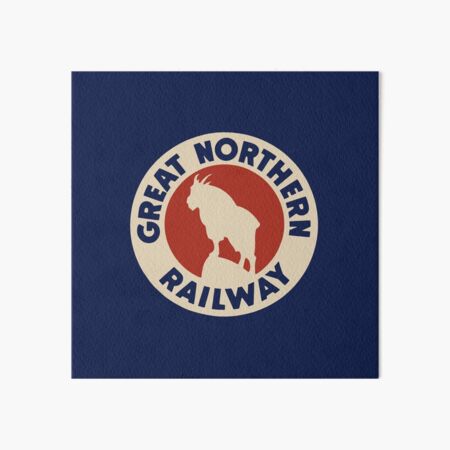 "Great Northern Railroad" Art Board Print for Sale by Pop-Pop-P-Pow ...