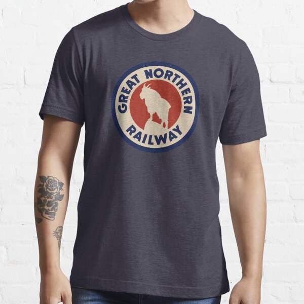 "Great Northern Railroad" T-shirt for Sale by Pop-Pop-P-Pow | Redbubble ...