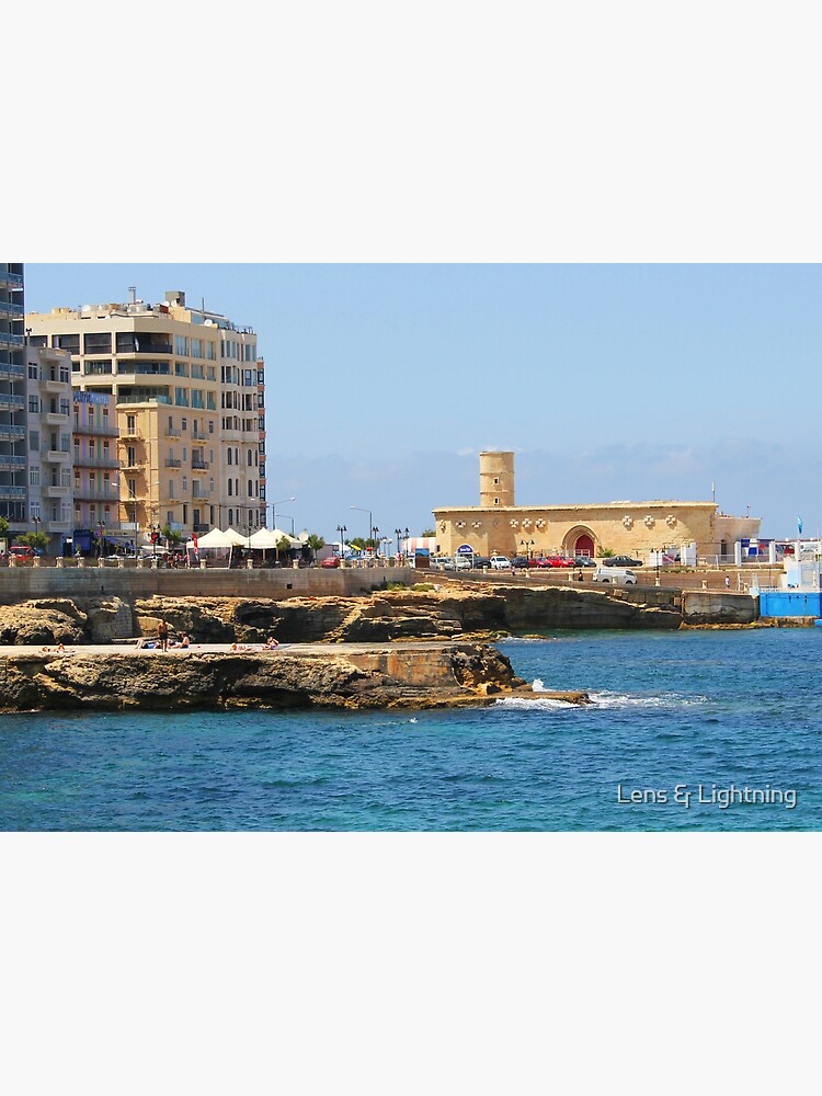 "Il Fortizza, Sliema, Malta" Poster for Sale by Sif-Thor | Redbubble