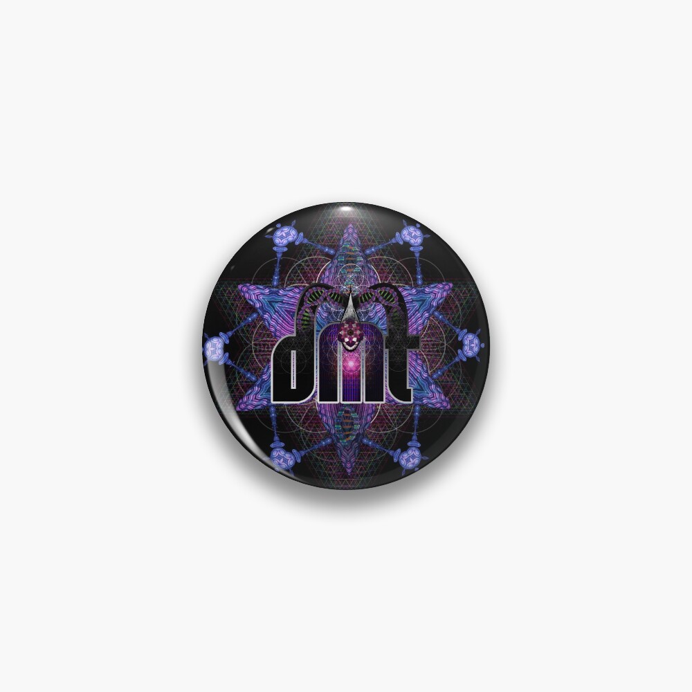 "DMT "Blue Star Logo"" Pin for Sale by DMTmetal | Redbubble