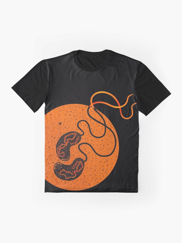 "Vibrio cholera" Graphic T-Shirt for Sale by Lizah van der Aart | Redbubble