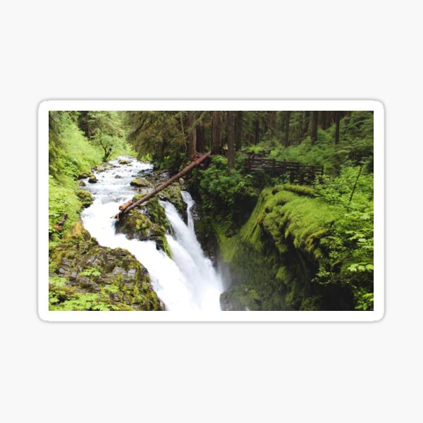 "Sol Duc Falls in Olympic National park" Sticker for Sale by ...