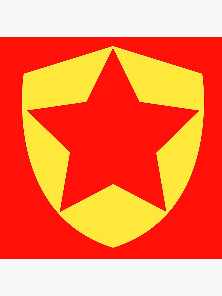 "WordGirl Chest Symbol" Art Print by roselia | Redbubble