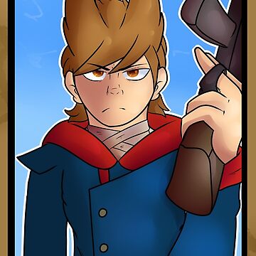 "EDDSWORLD Tord wanted poster" Sticker for Sale by Elliectric | Redbubble