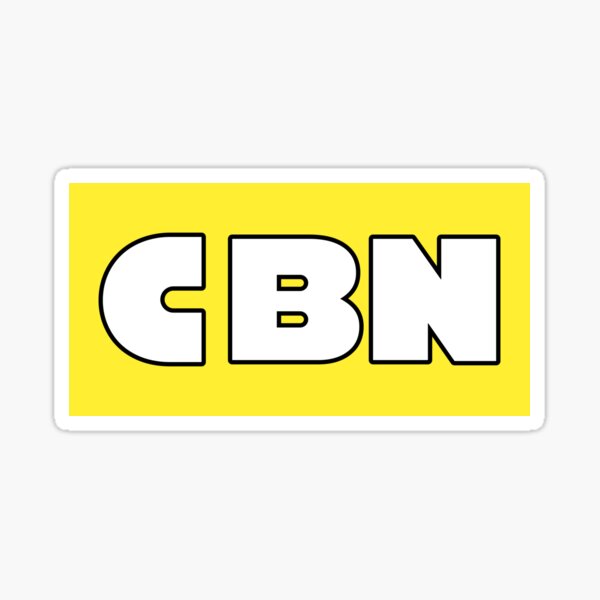 "CBN" Sticker for Sale by ChrisOrton | Redbubble