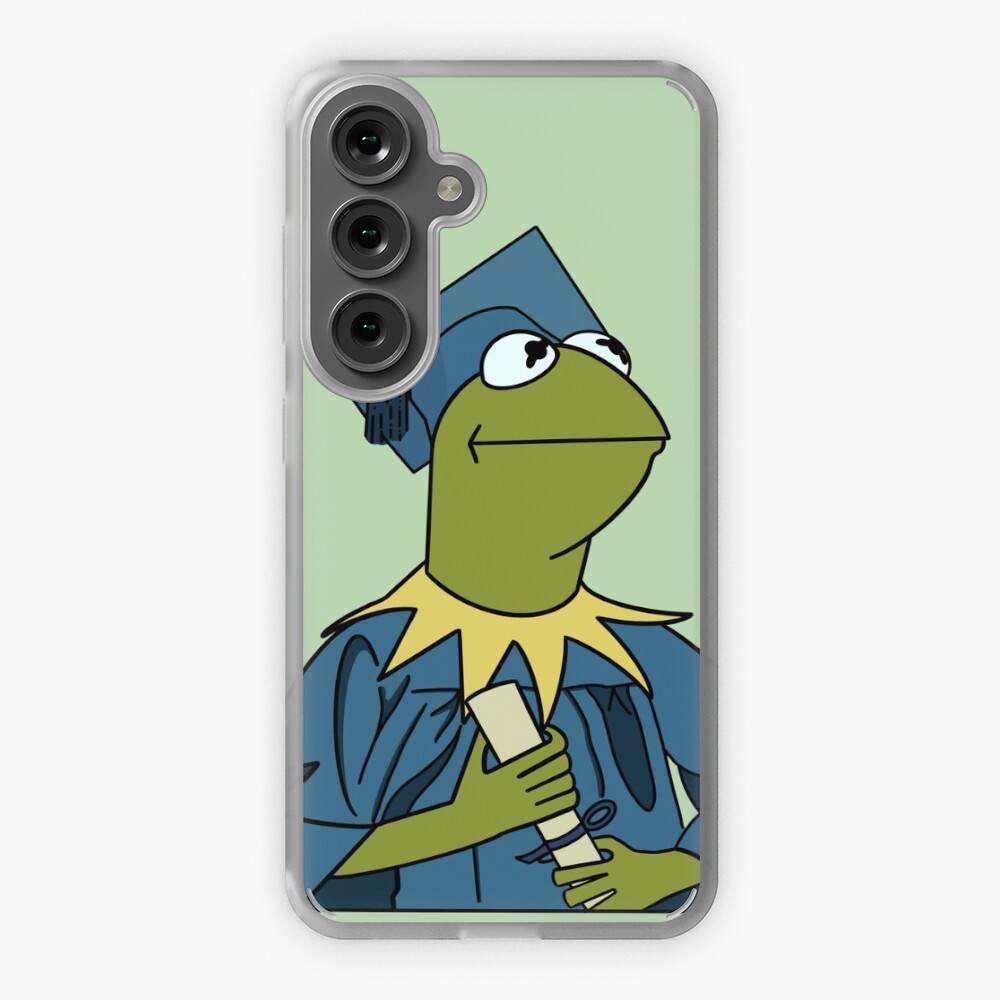 "Kermit the Graduate" Sticker for Sale by Katherine Anderson | Redbubble
