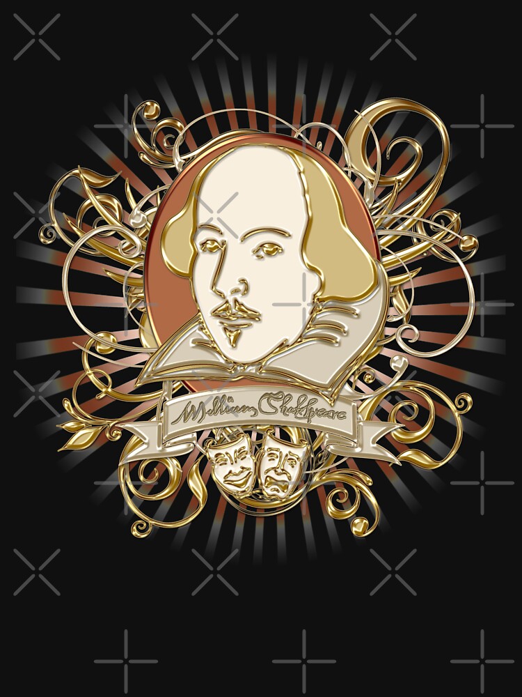 "William Shakespeare Crest " T-shirt for Sale by incognitagal ...