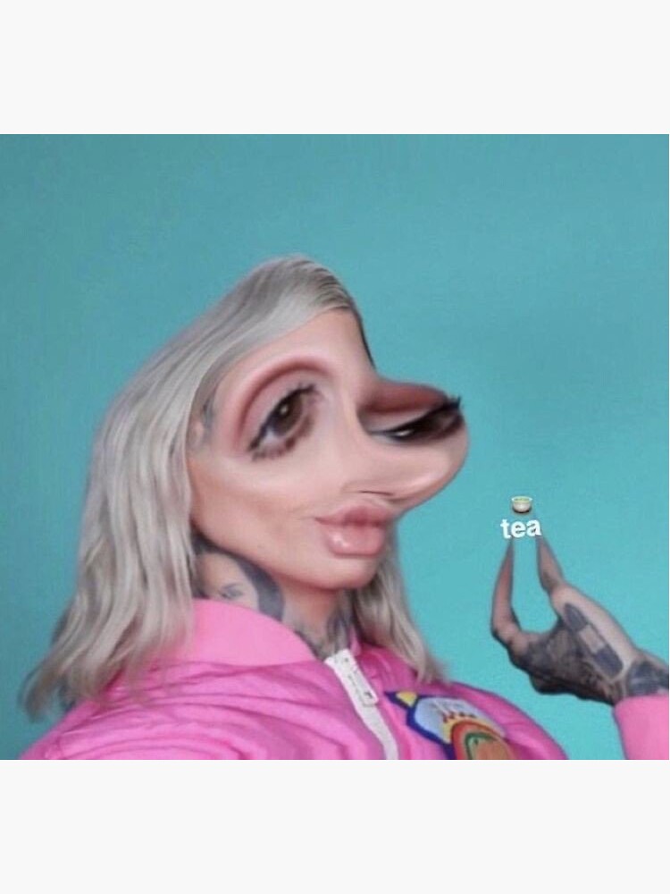 "jeffree star t e a " Sticker by sydrburnett | Redbubble