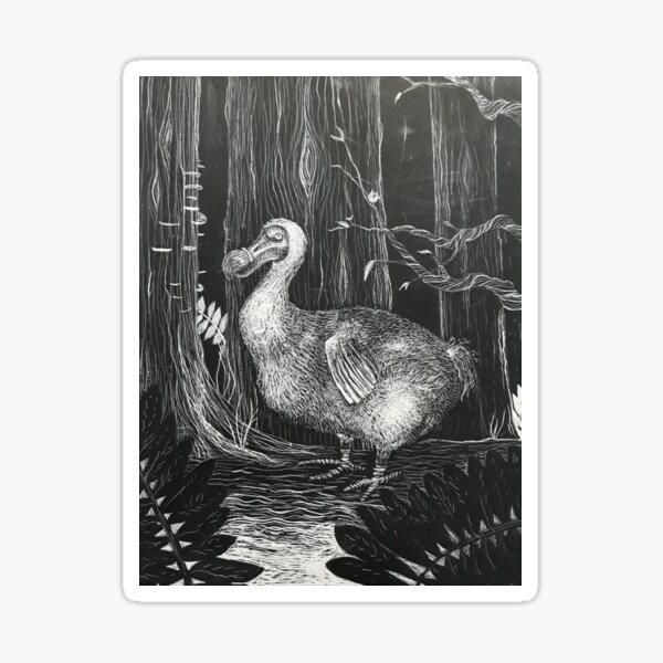 "Extinct " Sticker for Sale by TIMMAAAAAAAYYY | Redbubble