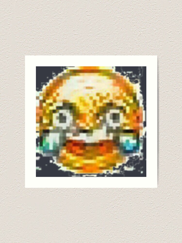 "Extreme, Disturbing, Distorted, Laughing&Crying Emoji" Art Print by ...